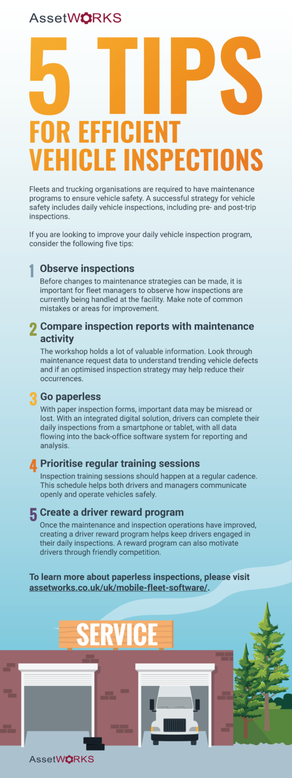 5 Tips for Efficient Vehicle Inspections - Fleet and Fuel Management - UK